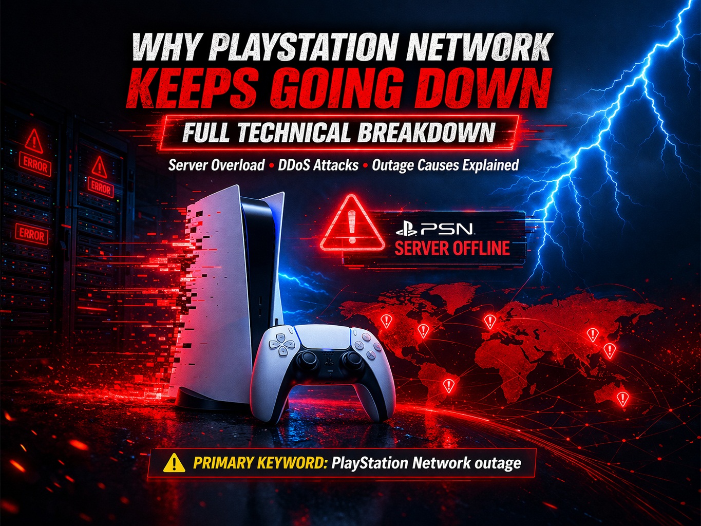 Why PlayStation Network Keeps Going Down: Full Technical Breakdown ...