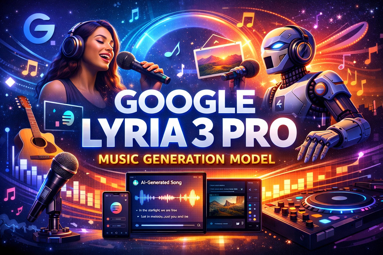 Google Lyria 3 Pro Music Generation Model Launched: Create AI Songs ...